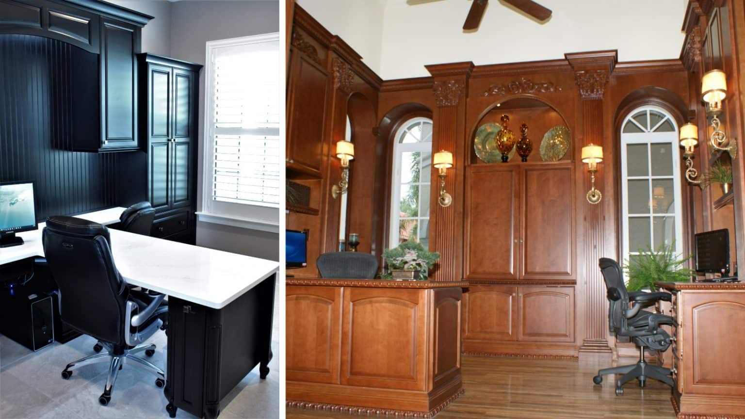 5 Key Features For Custom Home Office Cabinetry