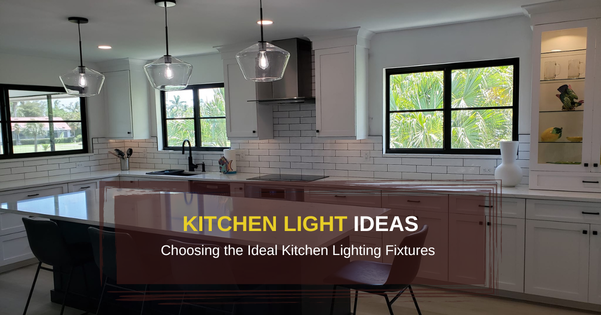 Kitchen Light Ideas: Choosing the Ideal Kitchen Lighting Fixtures ...