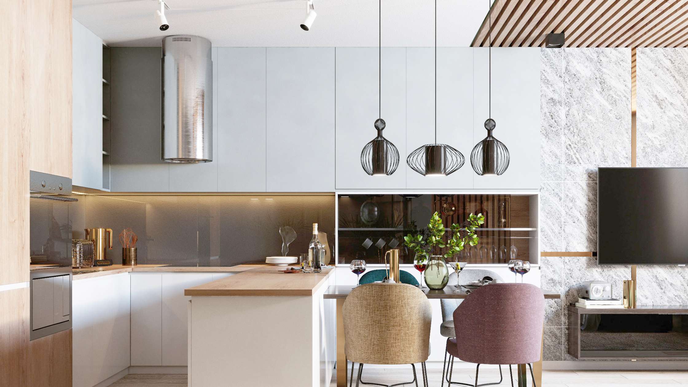 Choosing the Right Wall Color to Match New Kitchen Cabinets - Royal ...